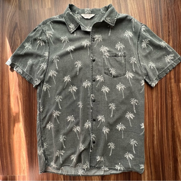 Cotton On | Shirts | Palm Tree Button Down Shirt | Poshmark